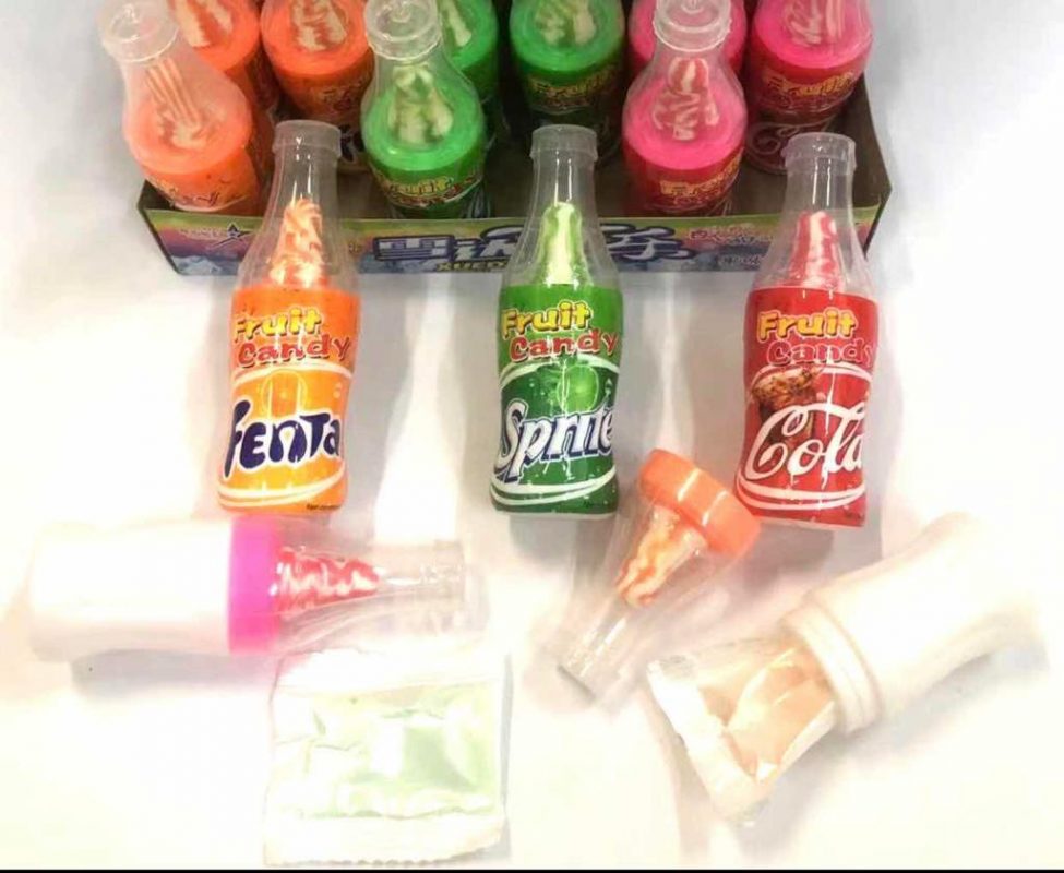 COLA LOLLIPOP WITH POWDER CANDY - Arabela Co