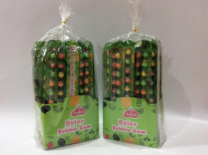 RULER BUBBLE GUM - Arabela Co